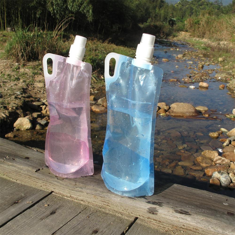 1L Foldable Drinking Water Bottle Bladder Bag – PeakCamper